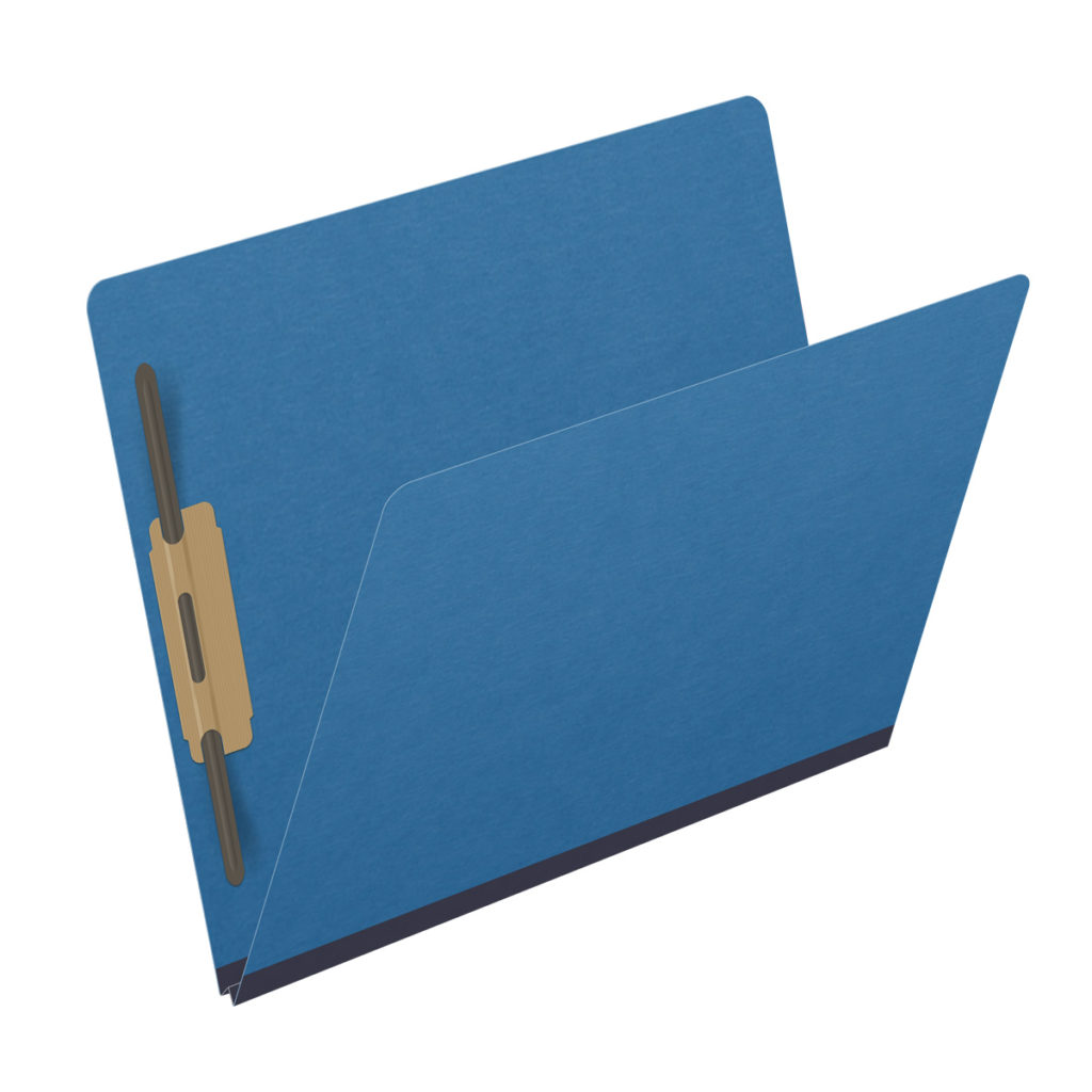 Side Tab Pressboard Folder, 2″ Expansion, Letter Size, No Dividers ...