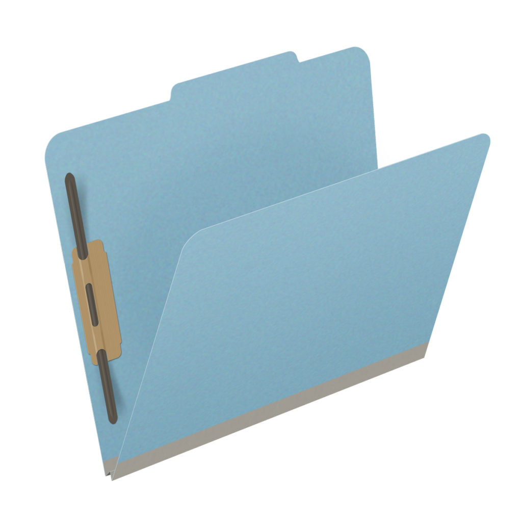 Top Tab Pressboard Folder, 2″ Expansion, Letter Size, No Dividers ...